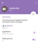 Cómo obtener el ID de un chat de Telegram para un bot usando @getidsbot ...